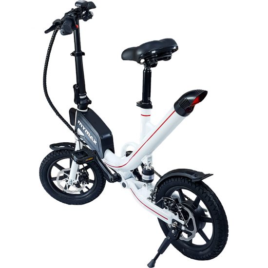 E-Bike Myway Aro 14 com Pedal Autonomia até 35km - Branco - Mymax do Brasil