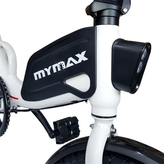 E-Bike Myway Aro 14 com Pedal Autonomia até 35km - Branco - Mymax do Brasil