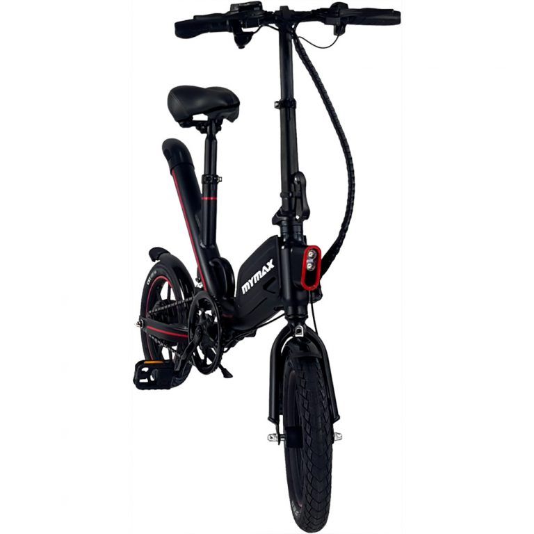 E-Bike Myway 2.0 Aro 14 com Pedal Autonomia até 40km - Preto - Mymax do ...