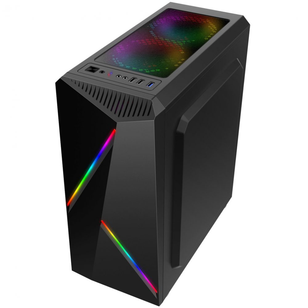 Gabinete Gamer Cronus USB 3.0 Preto - Mymax do Brasil
